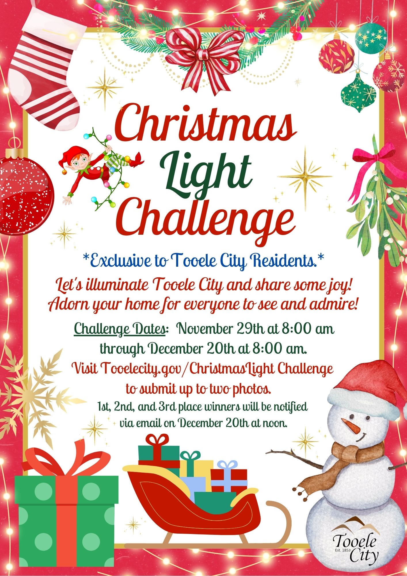 Christmas Light Challenge