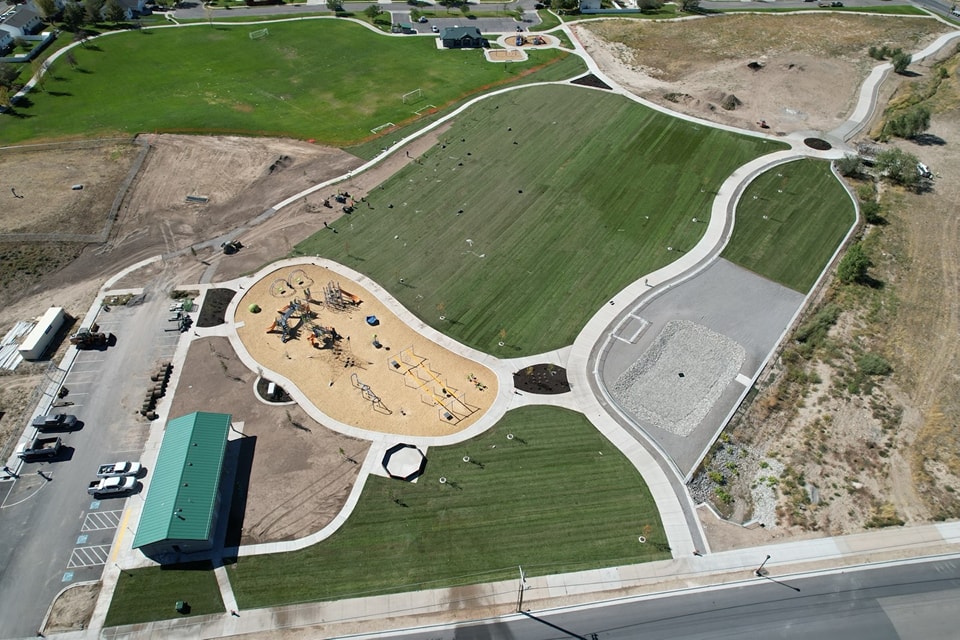 England Acres Park Phase 2 - Still Under Construction
